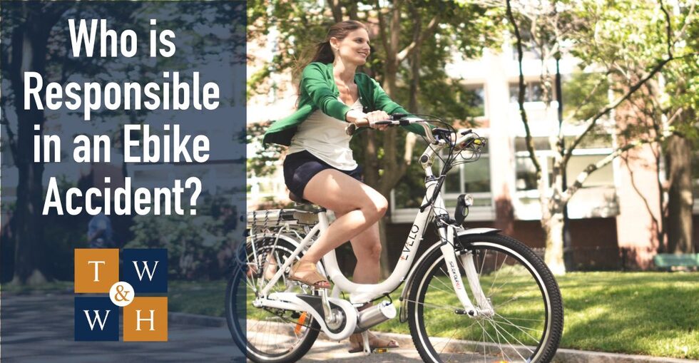 Who Is Responsible In an eBike Accident? | Taylor, Warren, Weidner ...