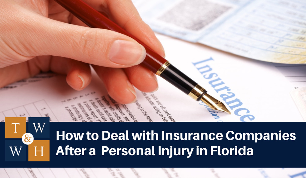 How to Deal with Insurance Companies After a Personal Injury Accident ...