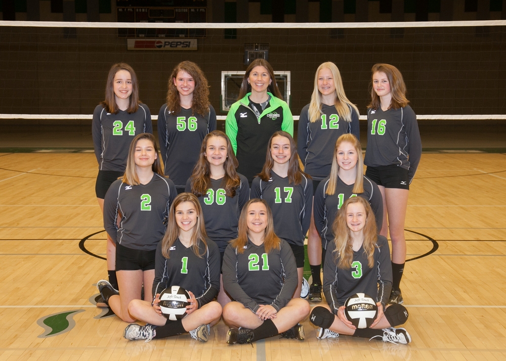 Cyclones Volleyball - 14 Black