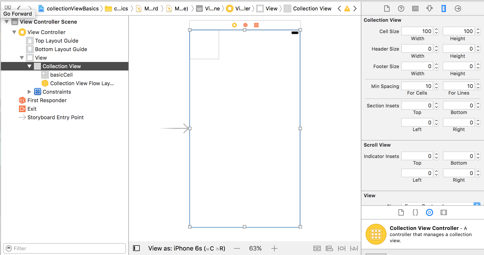 Swift Collectionview