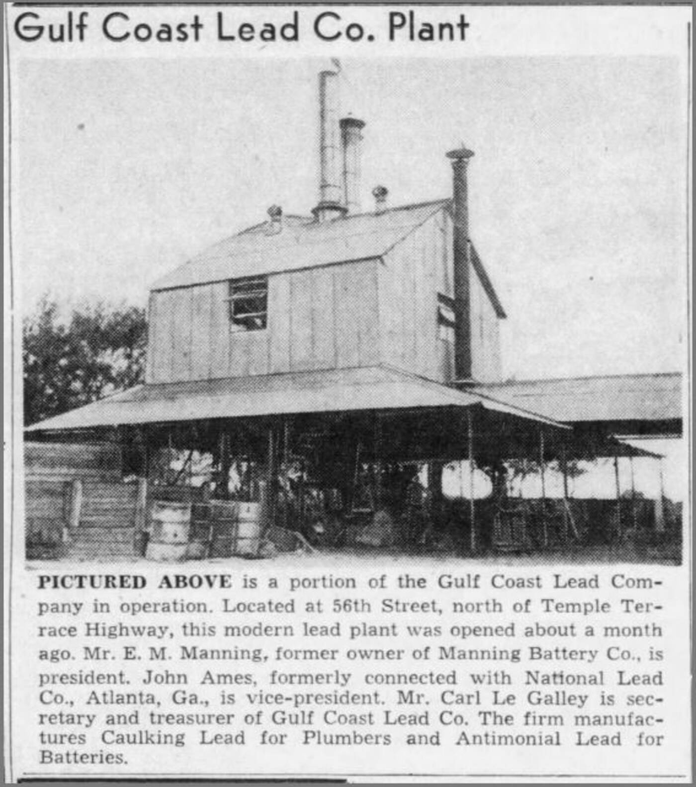 Tampa’s lead factory promised changes. It kept polluting ...