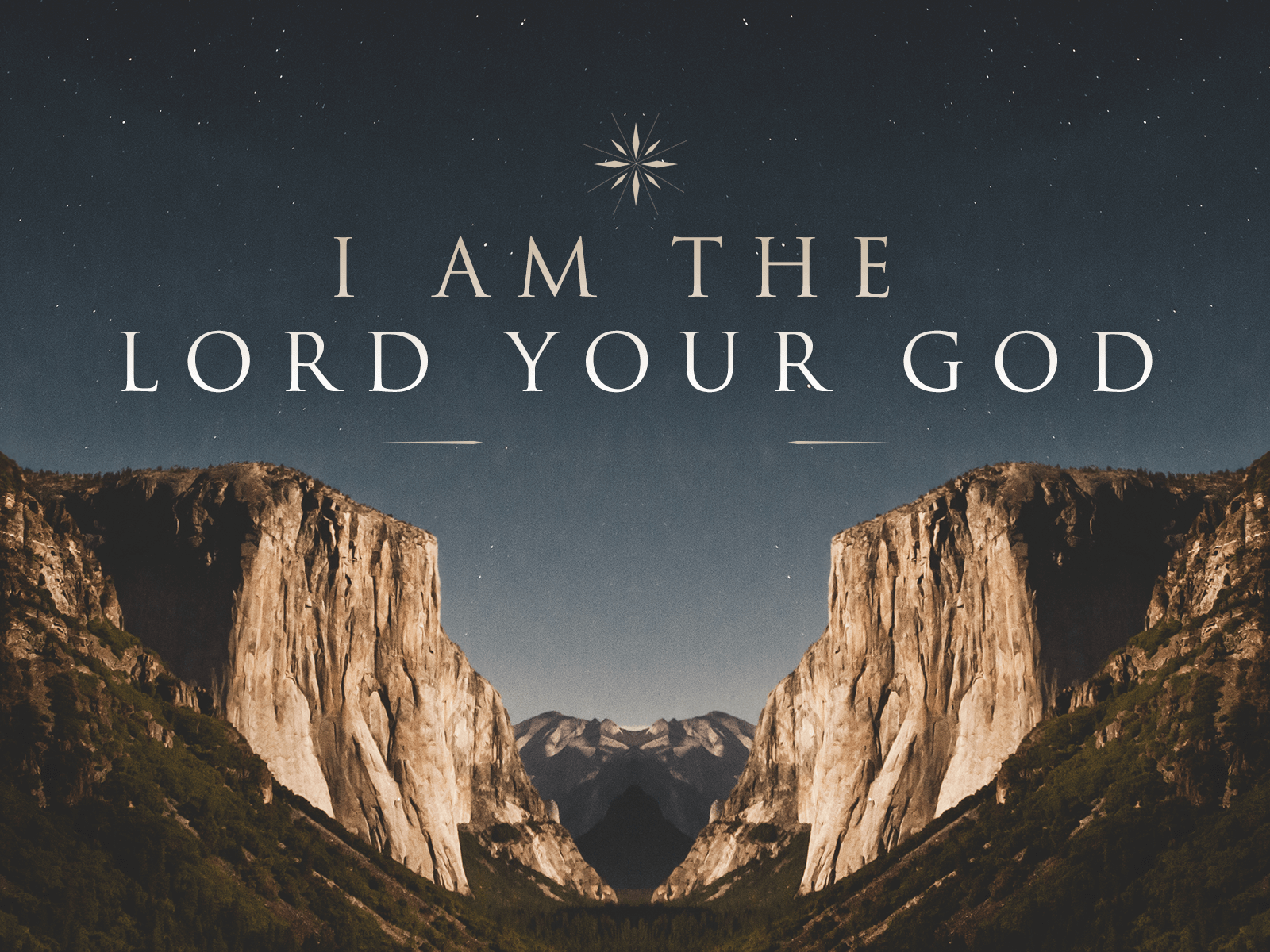 I Am the Lord Your God – Cumberland Trace church of Christ
