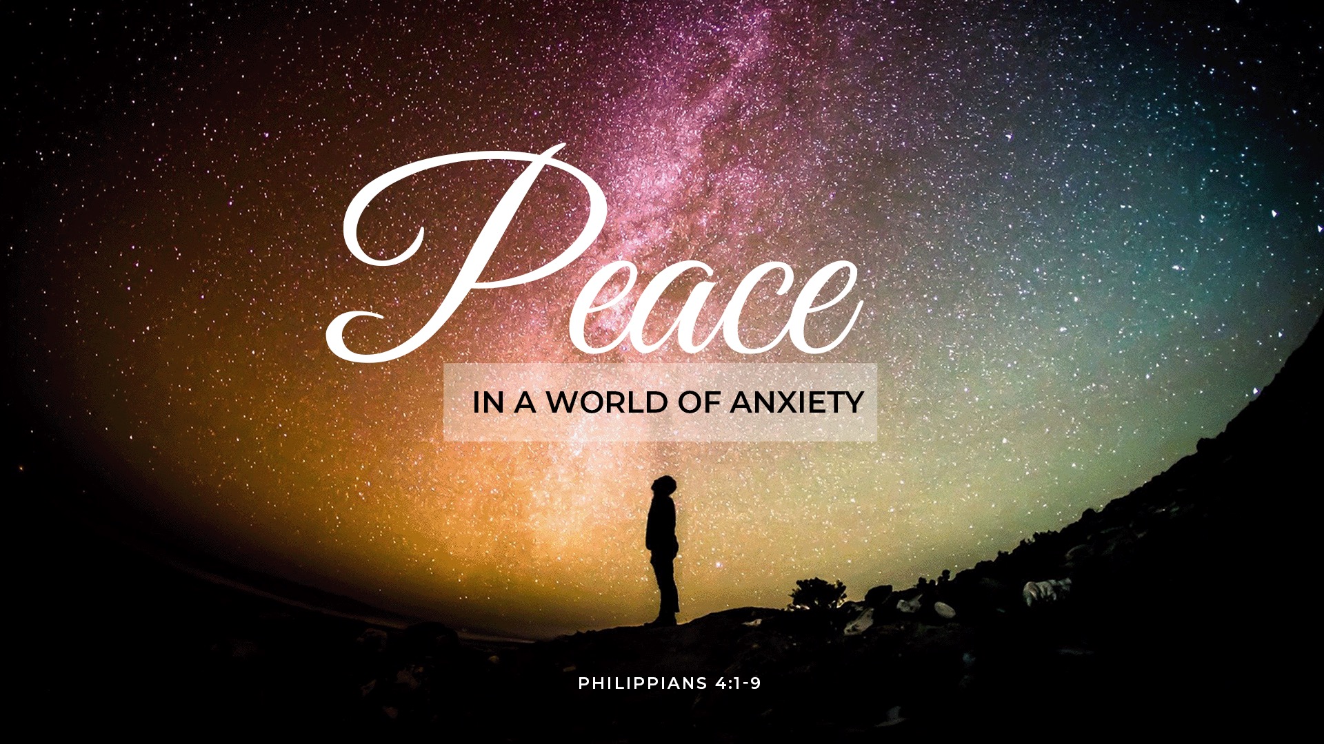 Peace in a World of Anxiety – Cumberland Trace church of Christ