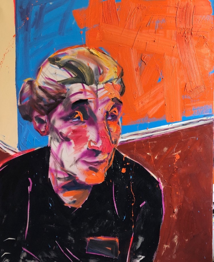 ArtGuard with orange wall by Evgeny Merman