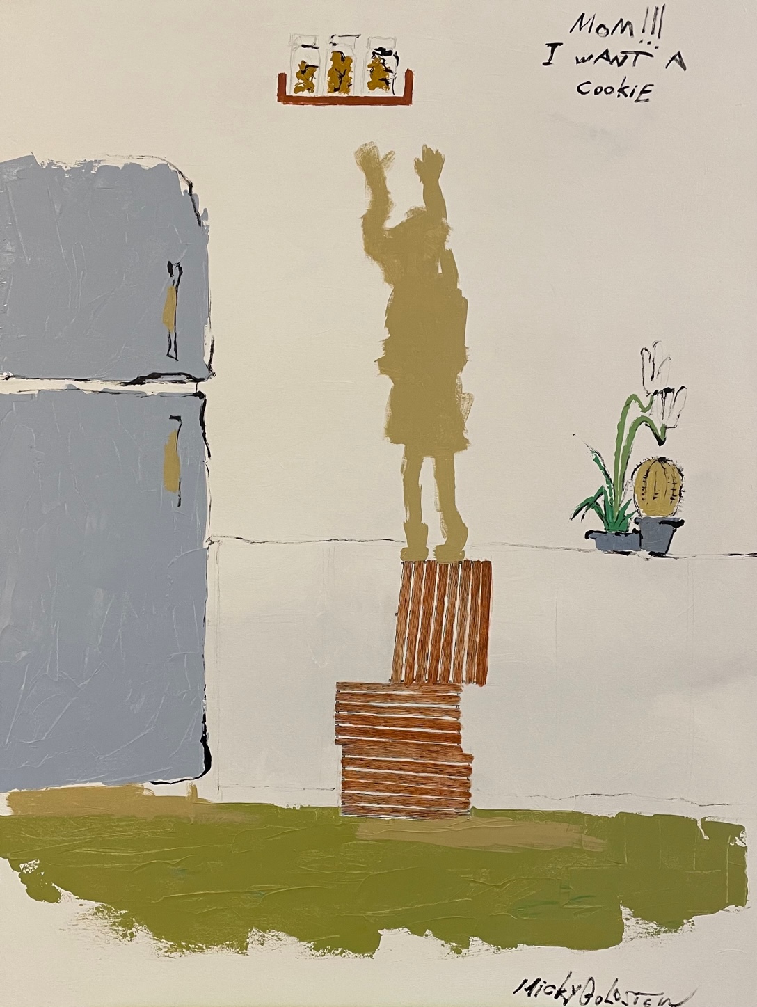 Mom I Want a Cookie by Micky Goldstein