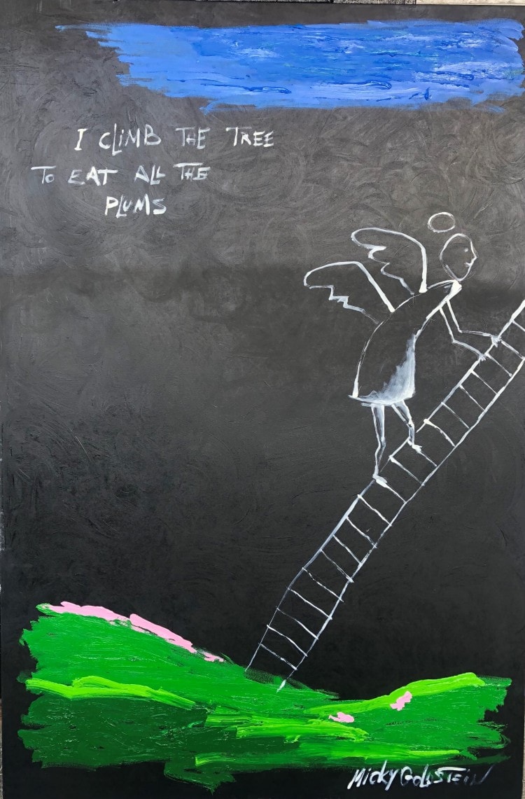 Eating All the Plums by Micky Goldstein