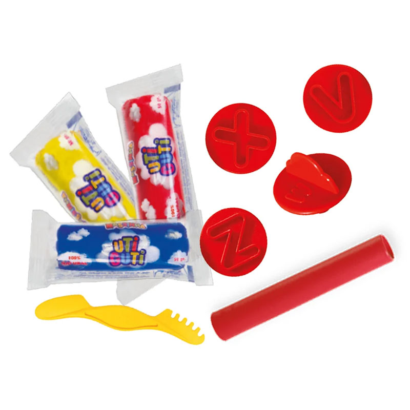 Massinha kit massa de modelar Alfabeto Utiguti 600105 - Licyn - Escolar ...