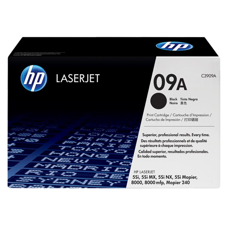Toner HP Original (09A) C3909A - preto 15000 páginas - Lepok a Sua ...