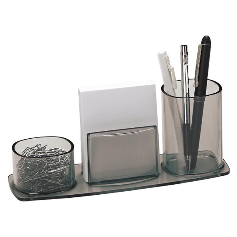 Porta lembrete/lápis/clips Fumê - 740.1 - Acrimet - Organização e ...