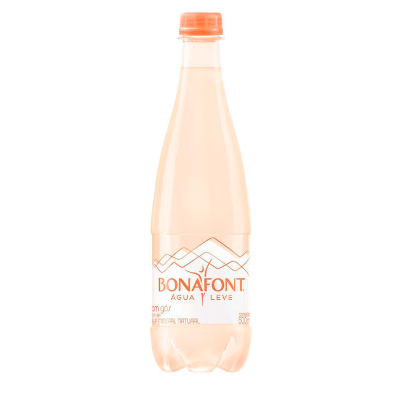 Água mineral Bonafont com gás 500ml - Danone - Lepok