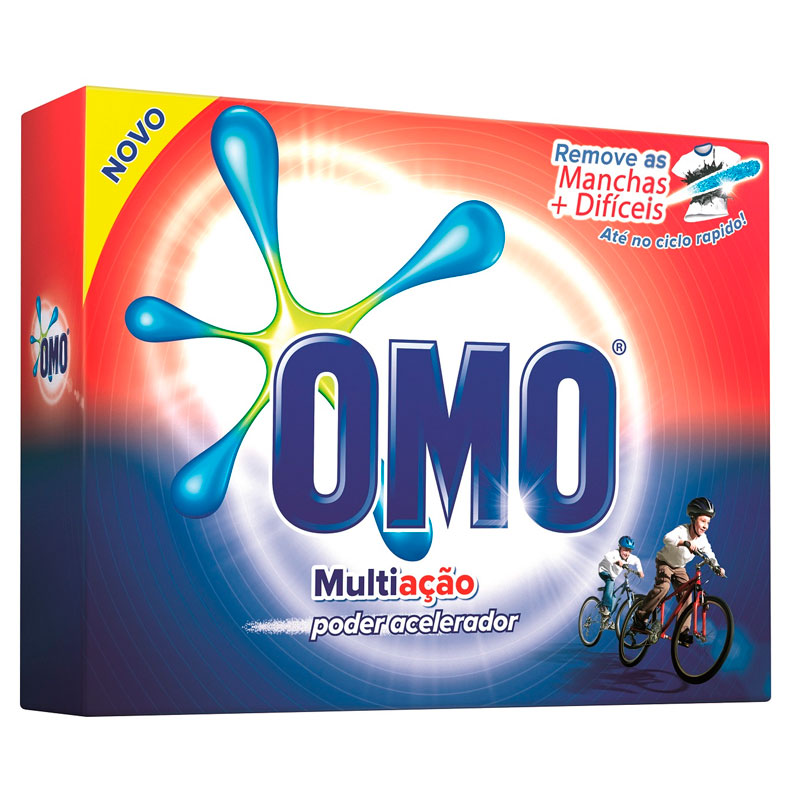 Sabão em pó 800g - Omo - Limpeza e Higiene - Lepok