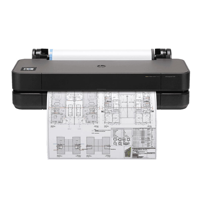 Impressora Plotter 24 Designjet T250 (5HB06A) - HP - Impressoras e Multifuncionais - Lepok
