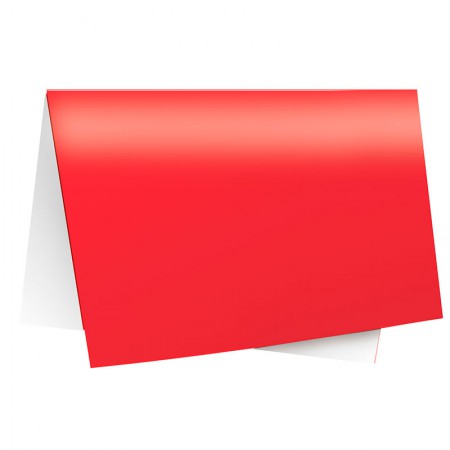 Cartolina laminada Vermelho com 20 folhas - Cromus - Lepok