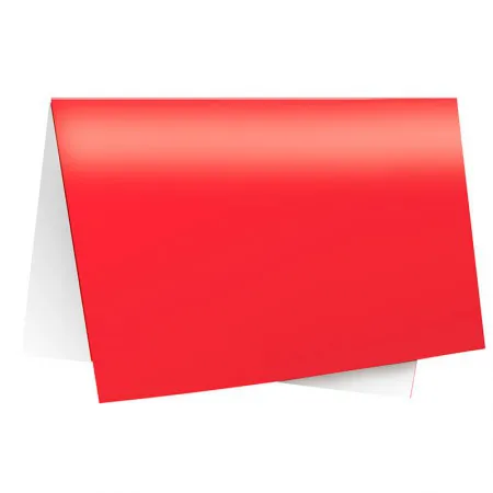Cartolina laminada Vermelho com 20 folhas - Cromus - Papéis - Lepok