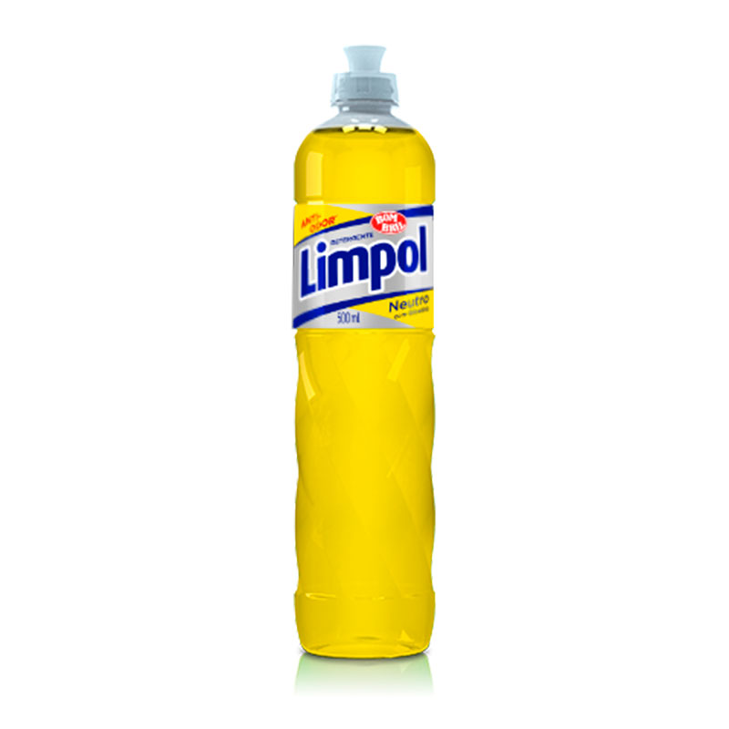Detergente liquido Limpol neutro 500ml - Bombril - Limpeza e Higiene ...