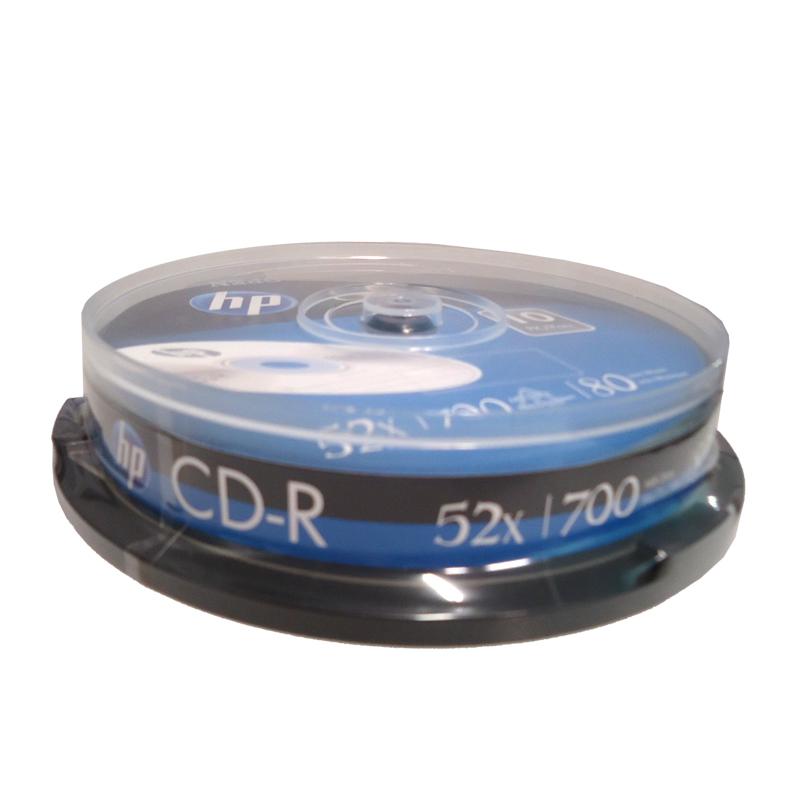 CD-R virgem 700MB 80 minutos - pino com 10 unidades - HP - Lepok a Sua ...