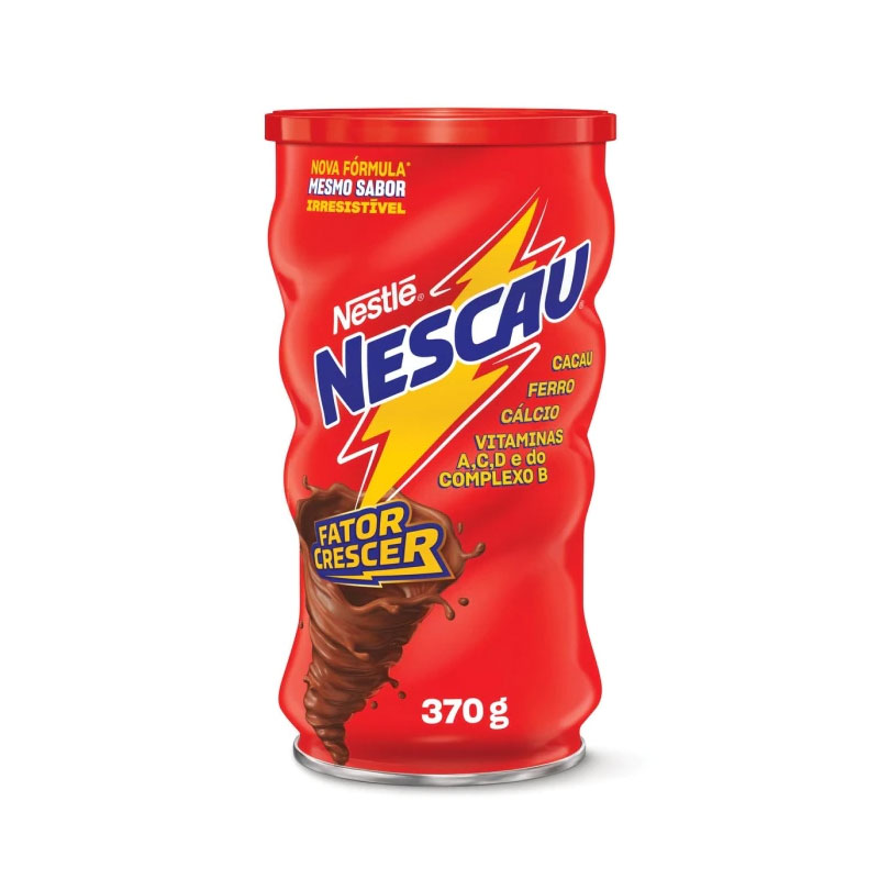 Achocolatado em pó 370g - Nescau - Lepok a Sua Grande Papelaria