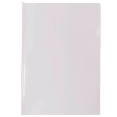 Pasta com canaleta transparente A4 cristal- 0822PP/CR - Dac - Lepok a ...