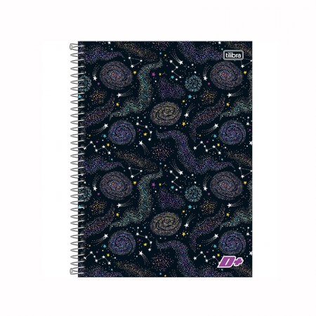 Caderno espiral capa dura 1/4 - 96 folhas - D Mais - Surf - Tilibra ...