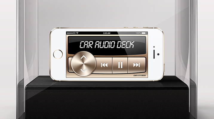 Car Audio Deck For iOS Now Available In Limited Edition Gold - Let's ...