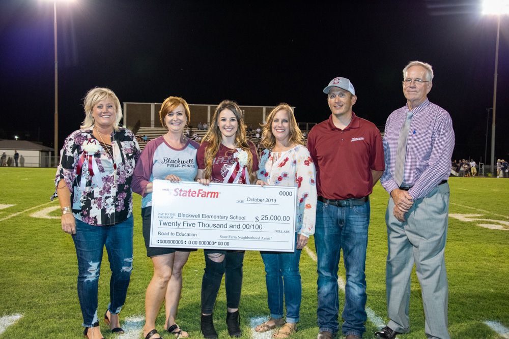 Haley Curfman paves the "Road to Education" with State Farm