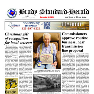 Brady Standard-Herald Online