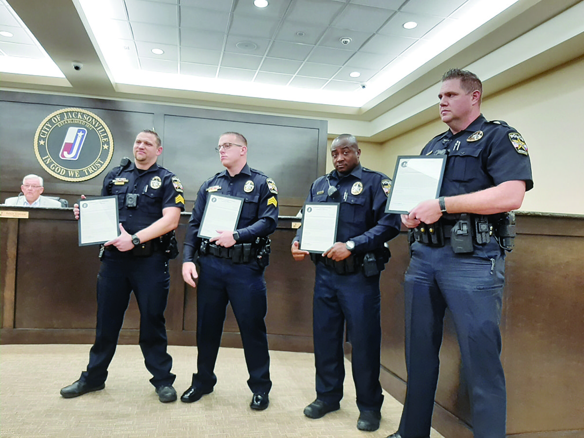 Above and beyond: JPD officers commended for a job well done