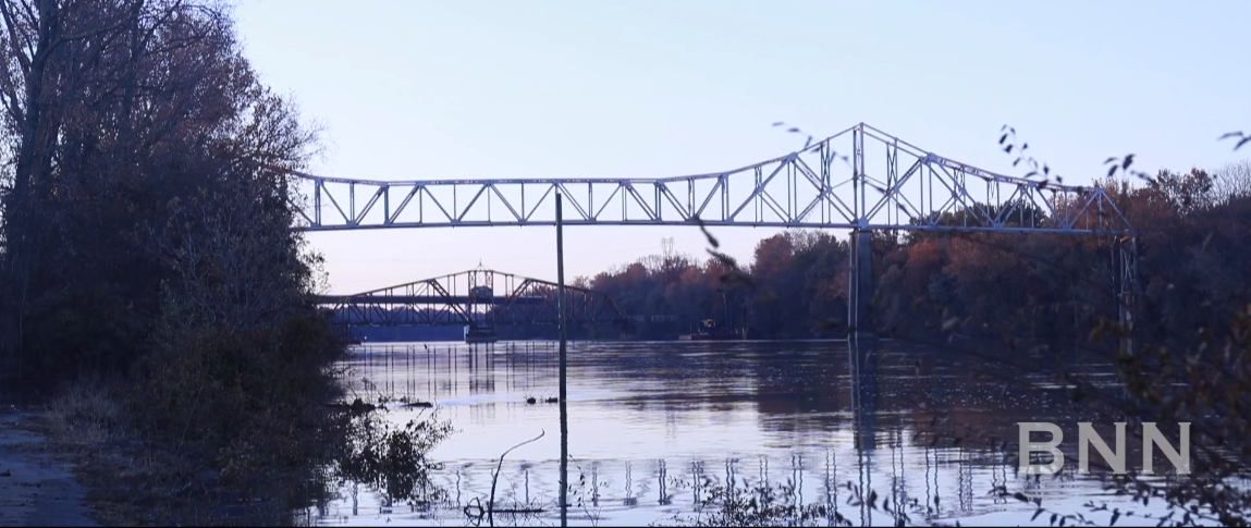White River Bridge Demolition - Clarendon, Arkansas - November 19, 2019