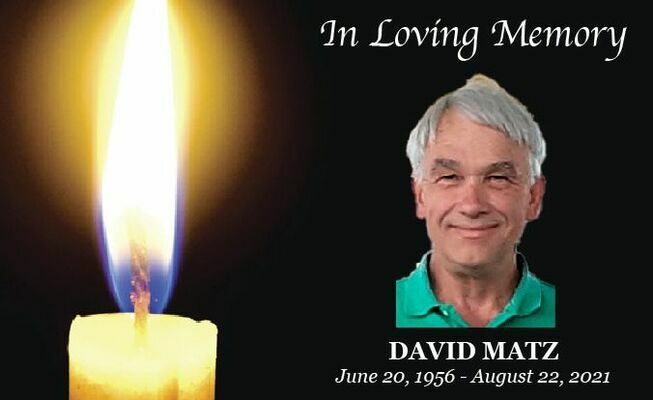 AREA OBITUARIES – DAVID MATZ