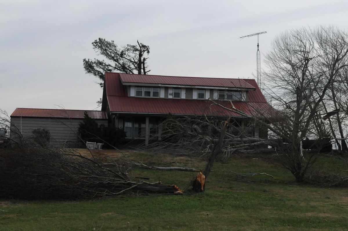 SATURDAY MORNING, IN CAYCE, KENTUCKY, DEC. 11, 2021...TORNADO AFTERMATH