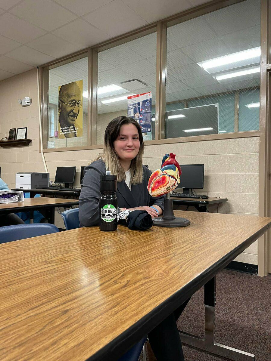 Four Rivers Career Academy December Students of the Month