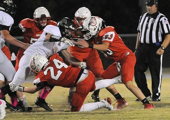 Red Devils claim win for Homecoming, 54-12