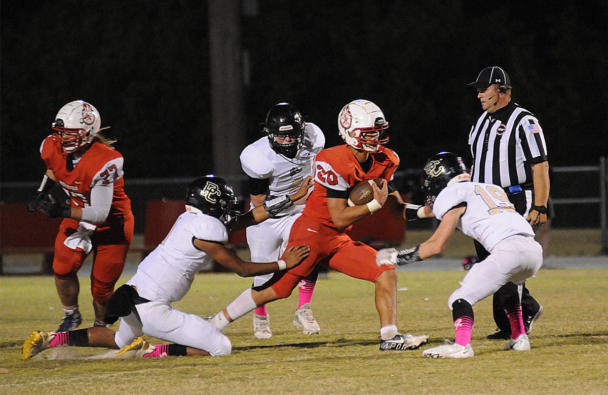 Red Devils claim win for Homecoming, 54-12