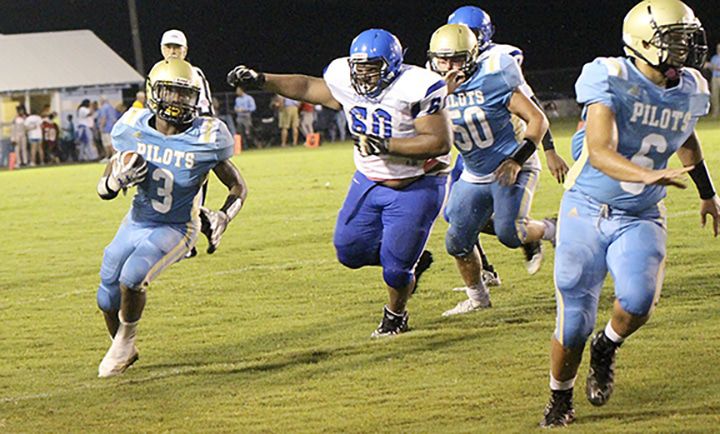 Pilots win county rivalry