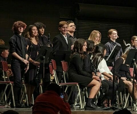 Skyler Robinson Performs with SWMMEA 8th Grade Honor Band