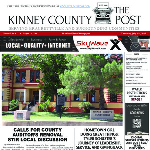Kinney County Post Online