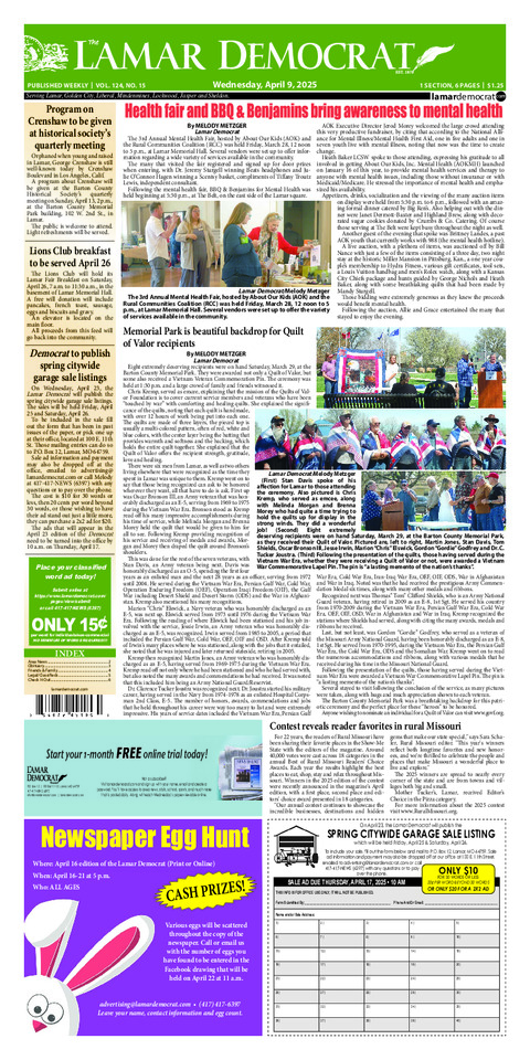 Lamar Democrat Online