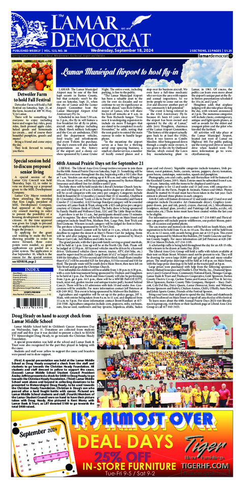 Lamar Democrat Online