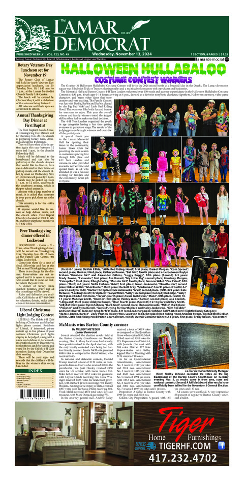 Lamar Democrat Online