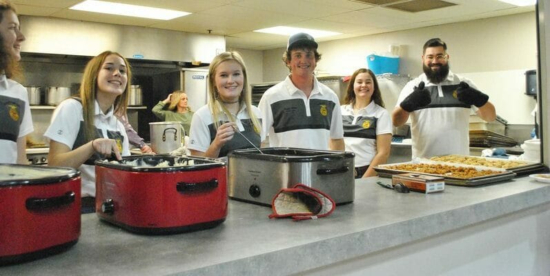 Marlow FFA Labor Auction proves entertaining and successful event