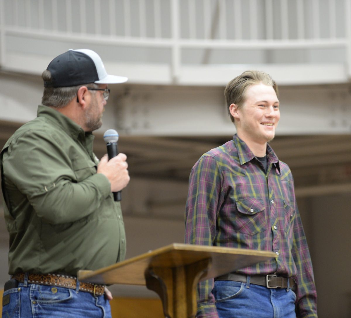 Marlow FFA Labor Auction proves entertaining and successful event