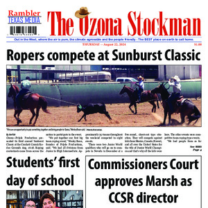 Ozona Stockman Online