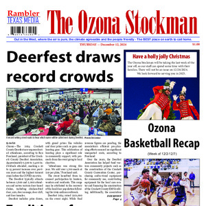 Ozona Stockman Online