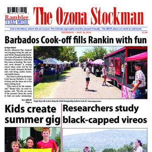 Ozona Stockman Online