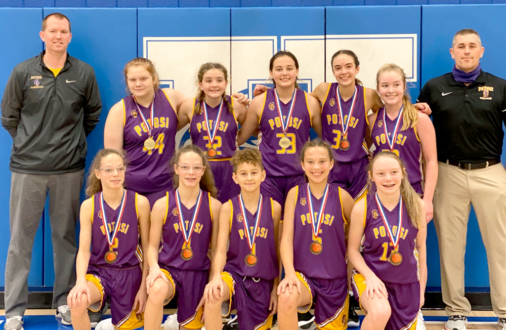 TROJAN 8TH GRADERS CAPTURE BASKETBALL TITLES IN HILLSBORO