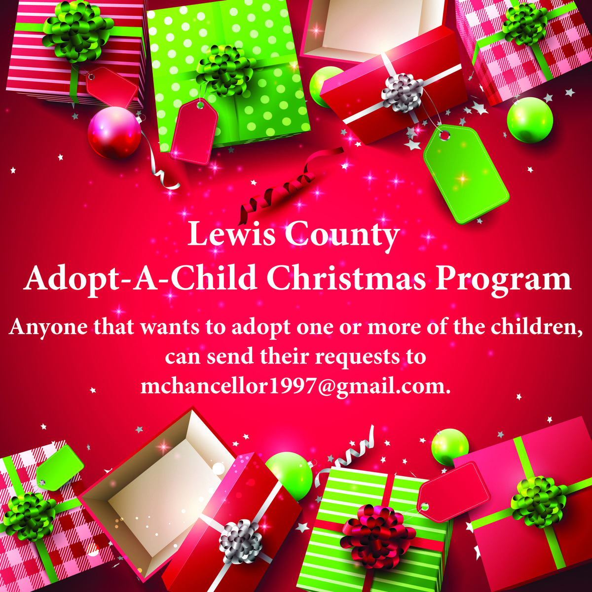 Lewis County Adopt-A-Child Christmas Program