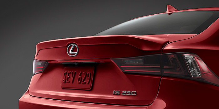 2015 Lexus IS Rear Spoiler