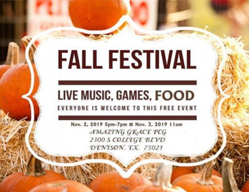 Amazing Grace Family Fall Festival This Weekend