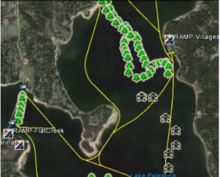 Lake Palestine Fishing with Tom Mayne/LP Guide Lanes - Lake Palestine