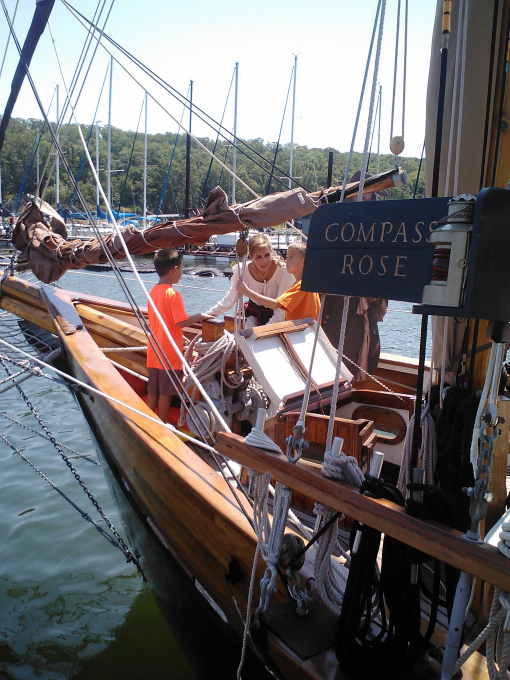 At Dock Tours of the famous Compass Rose - Lake Texoma
